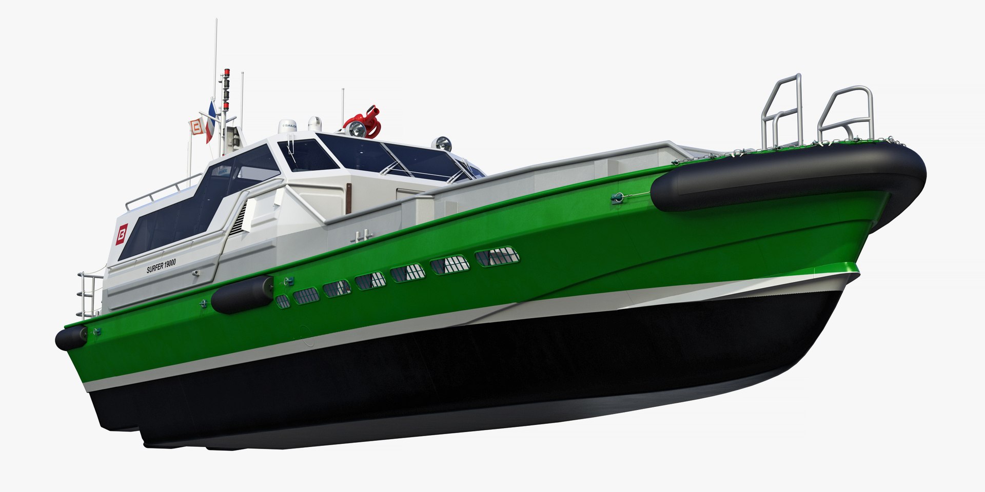 Surfer 19000 series boat model - TurboSquid 1296566