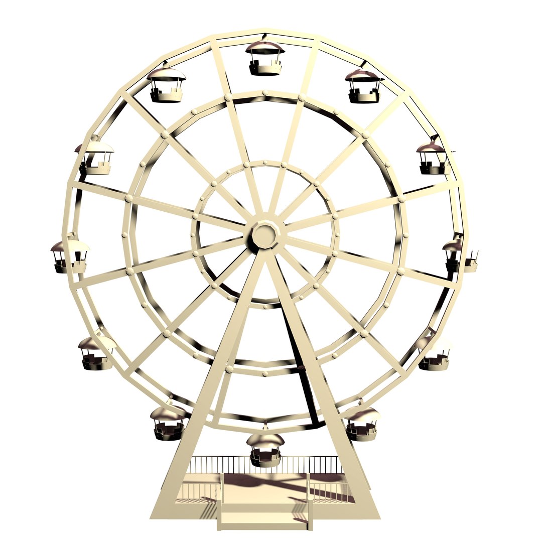 Ferris Wheel 3D Model - TurboSquid 2048240