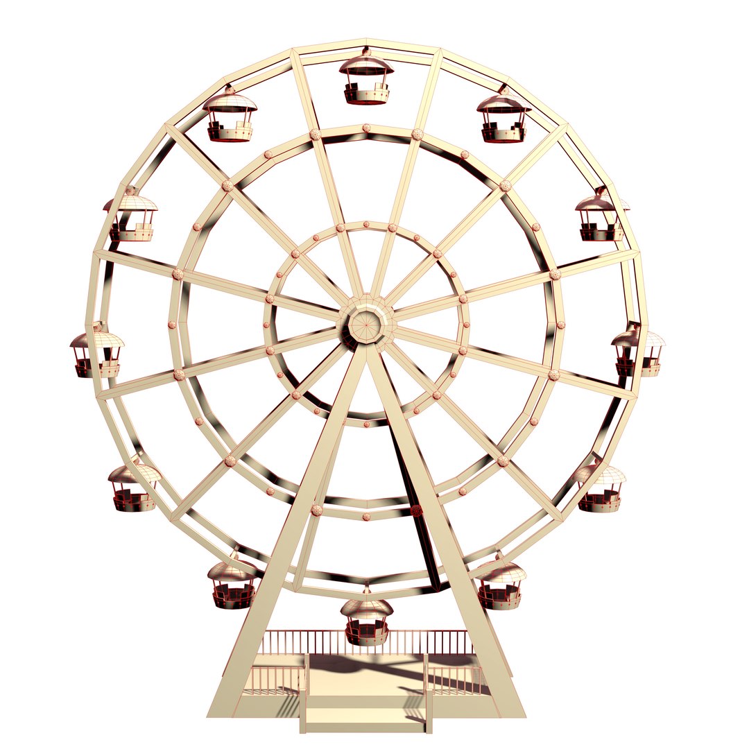 Ferris Wheel 3D Model - TurboSquid 2048240