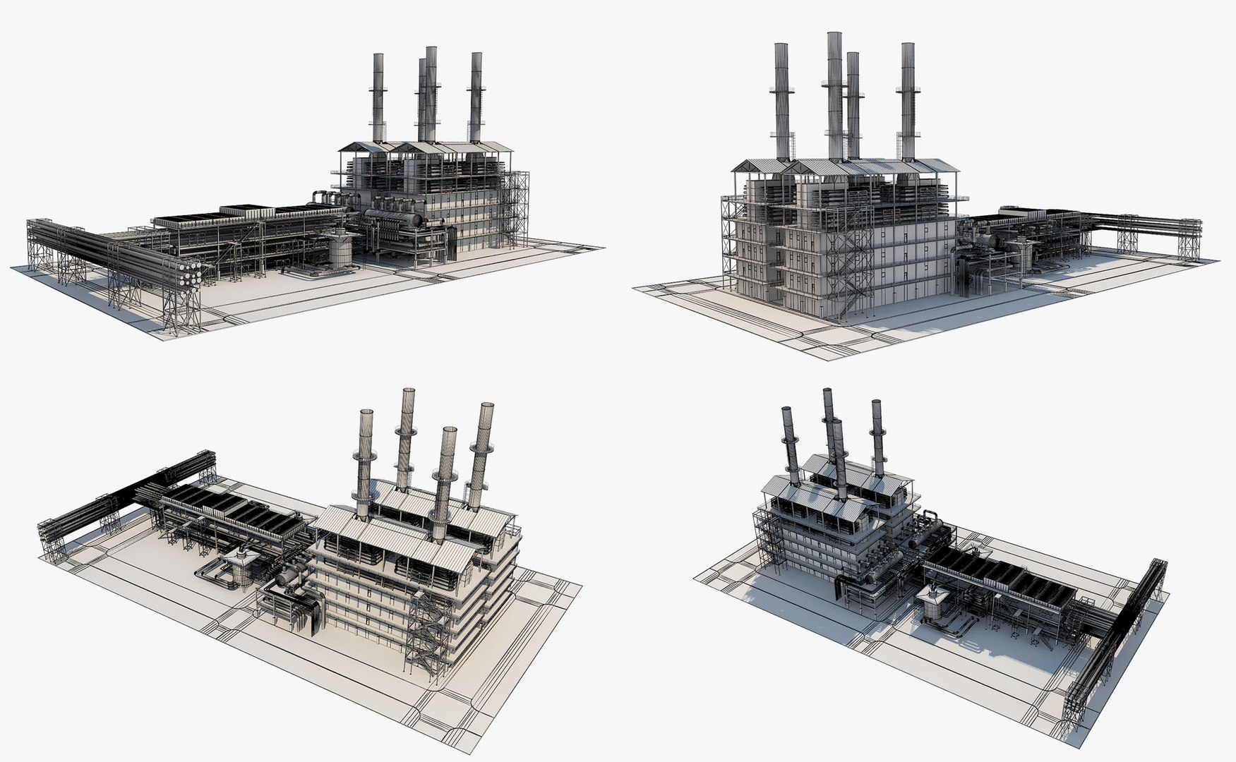 3D Industrial Module - TurboSquid 1279173