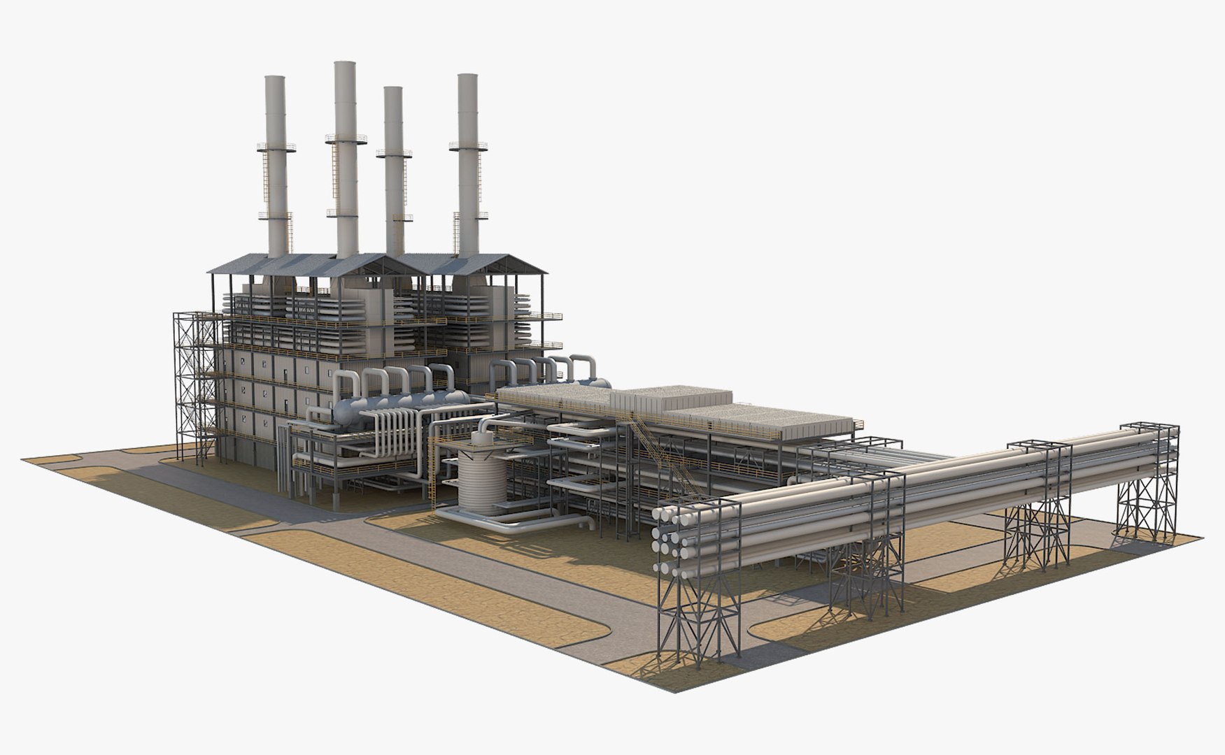3D Industrial Module - TurboSquid 1279173