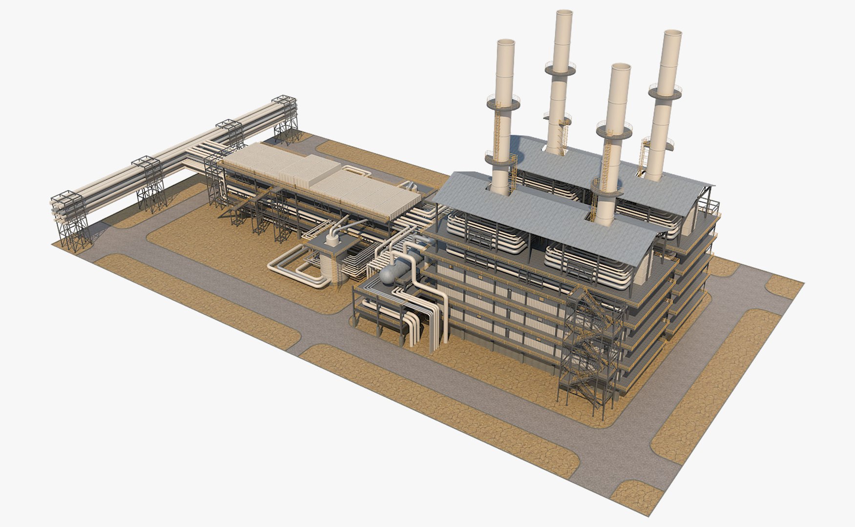 3D Industrial Module - TurboSquid 1279173