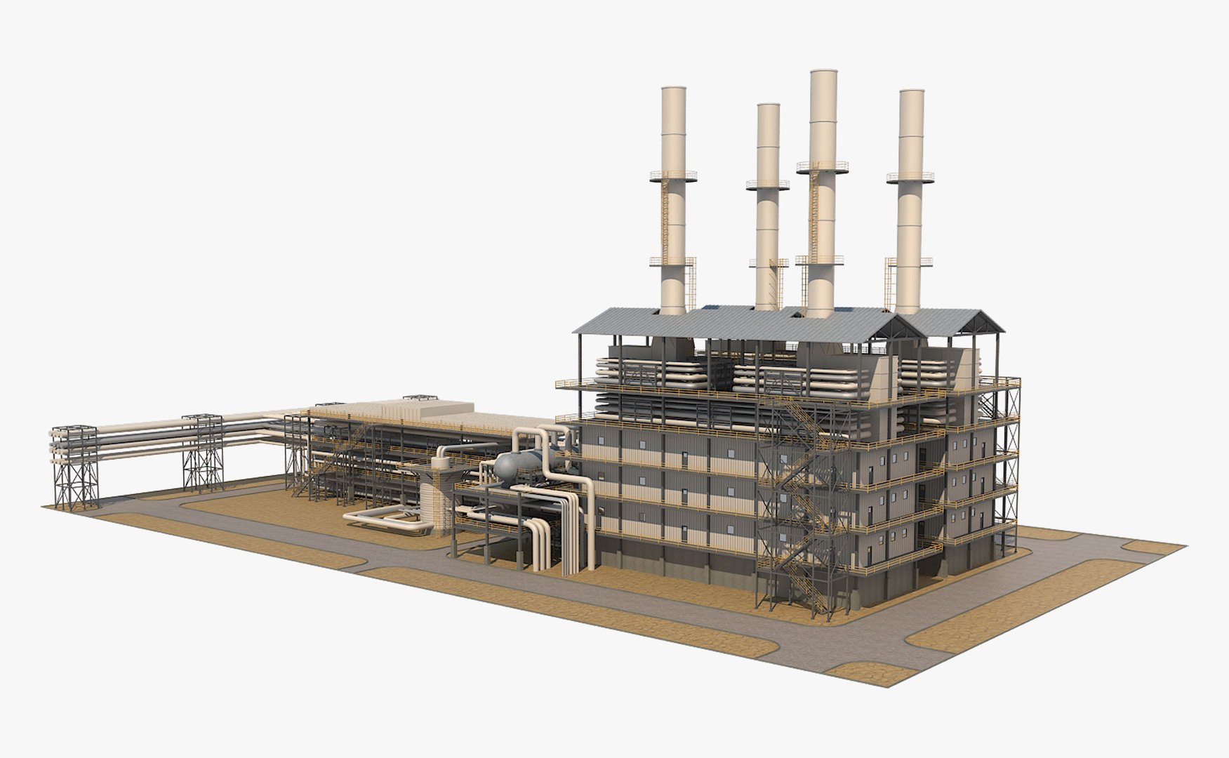 3D Industrial Module - TurboSquid 1279173