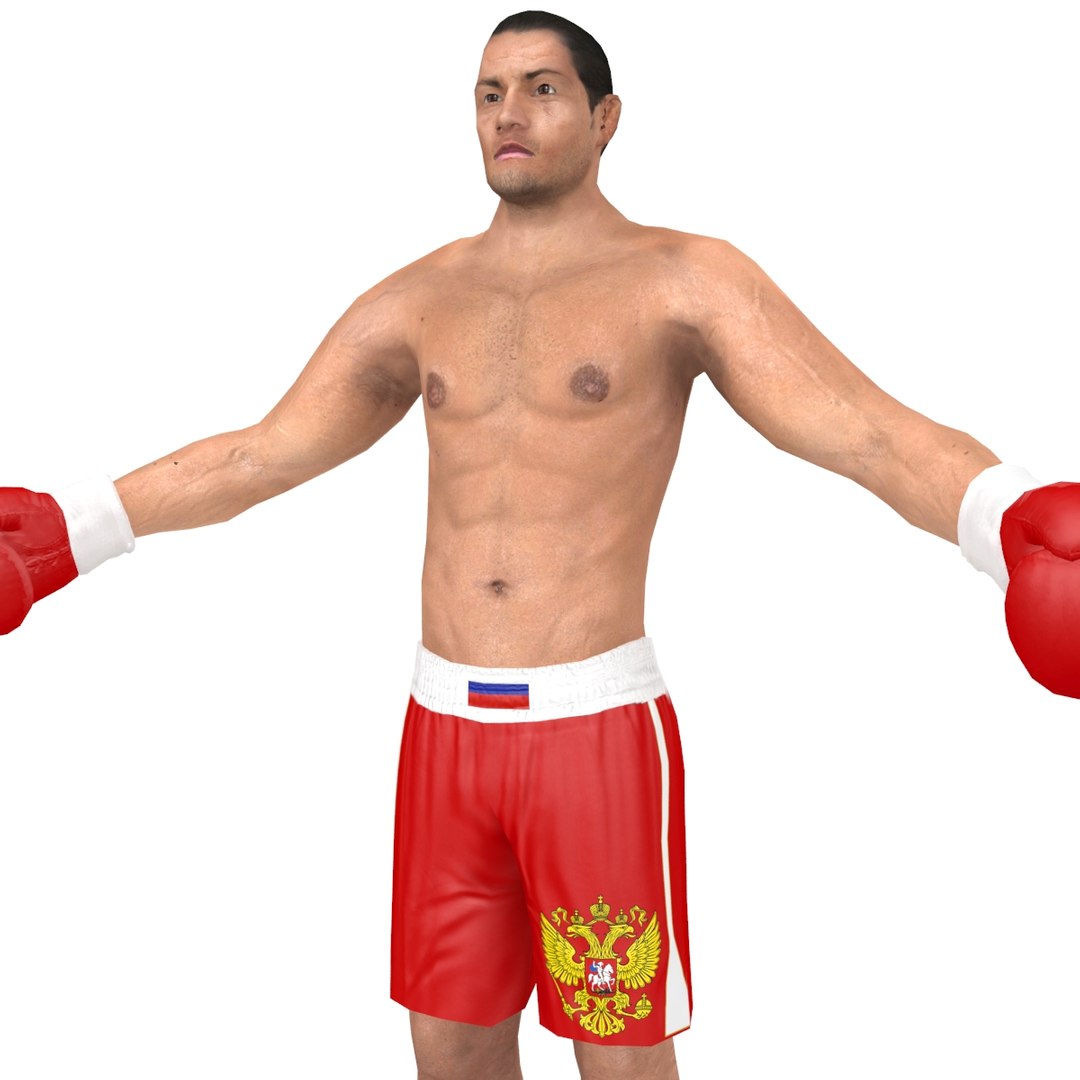 3D Kickboxer Games - TurboSquid 1300506