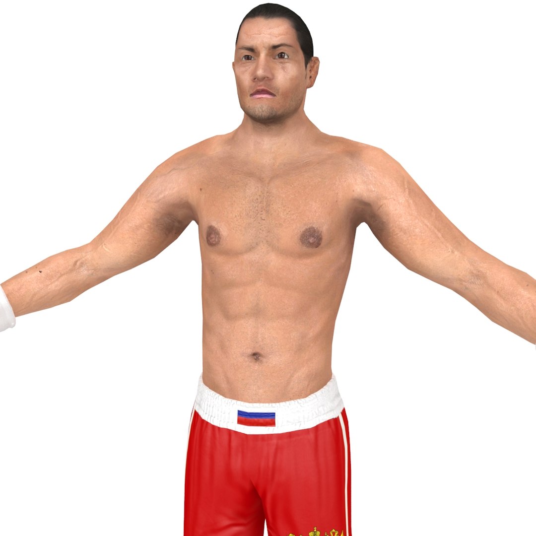 3D Kickboxer Games - TurboSquid 1300506