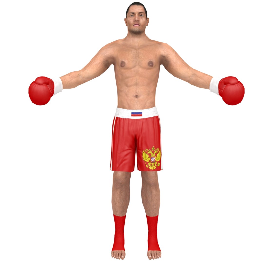3D Kickboxer Games - TurboSquid 1300506