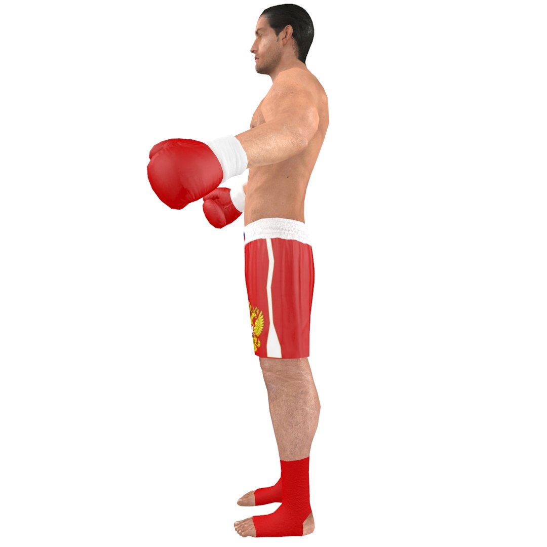 3D Kickboxer Games - TurboSquid 1300506