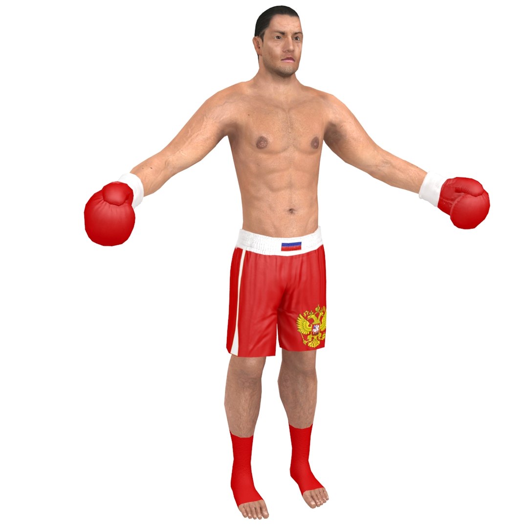 3D Kickboxer Games - TurboSquid 1300506