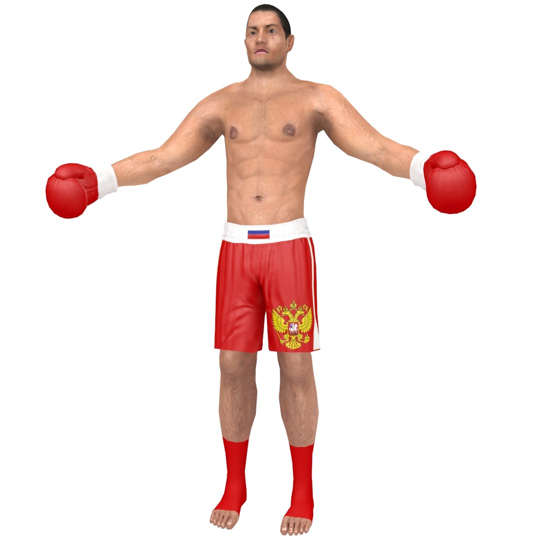 3D Kickboxer Games - TurboSquid 1300506