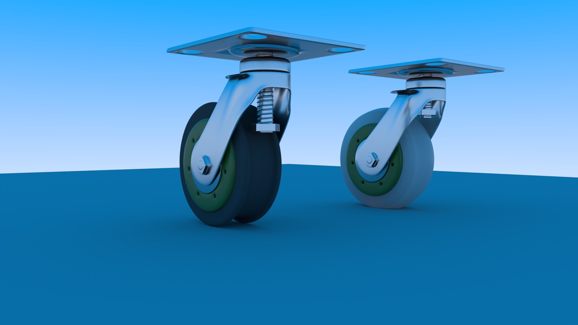 3D Trolly Wheel - TurboSquid 2065259