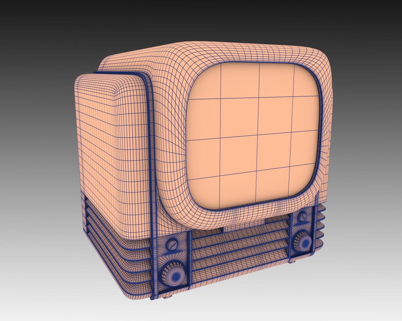 Old Tv 3D Model - TurboSquid 1585211