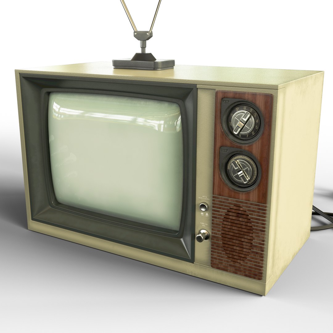 Old Tv 3D Model - TurboSquid 1585211