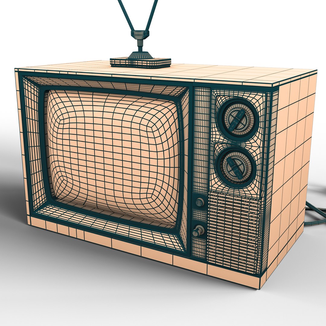 Old Tv 3D Model - TurboSquid 1585211