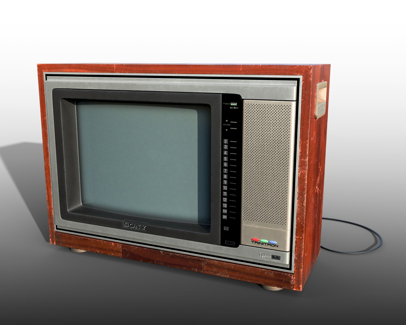 Old Tv 3D Model - TurboSquid 1585211