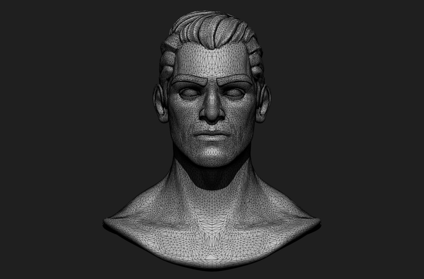 3D Model Male Head Base Mesh - TurboSquid 1314079
