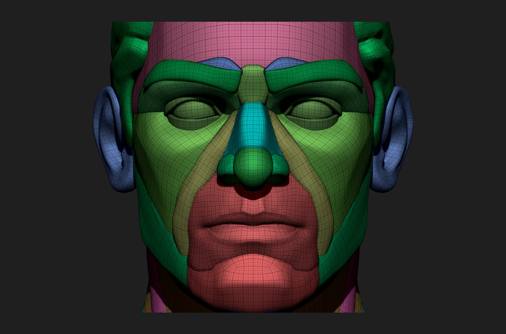 3D Model Male Head Base Mesh - TurboSquid 1314079
