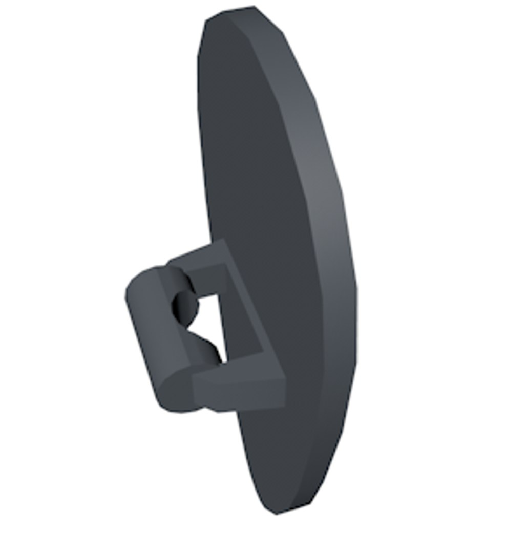 Lego Oval Shield 3d 3ds