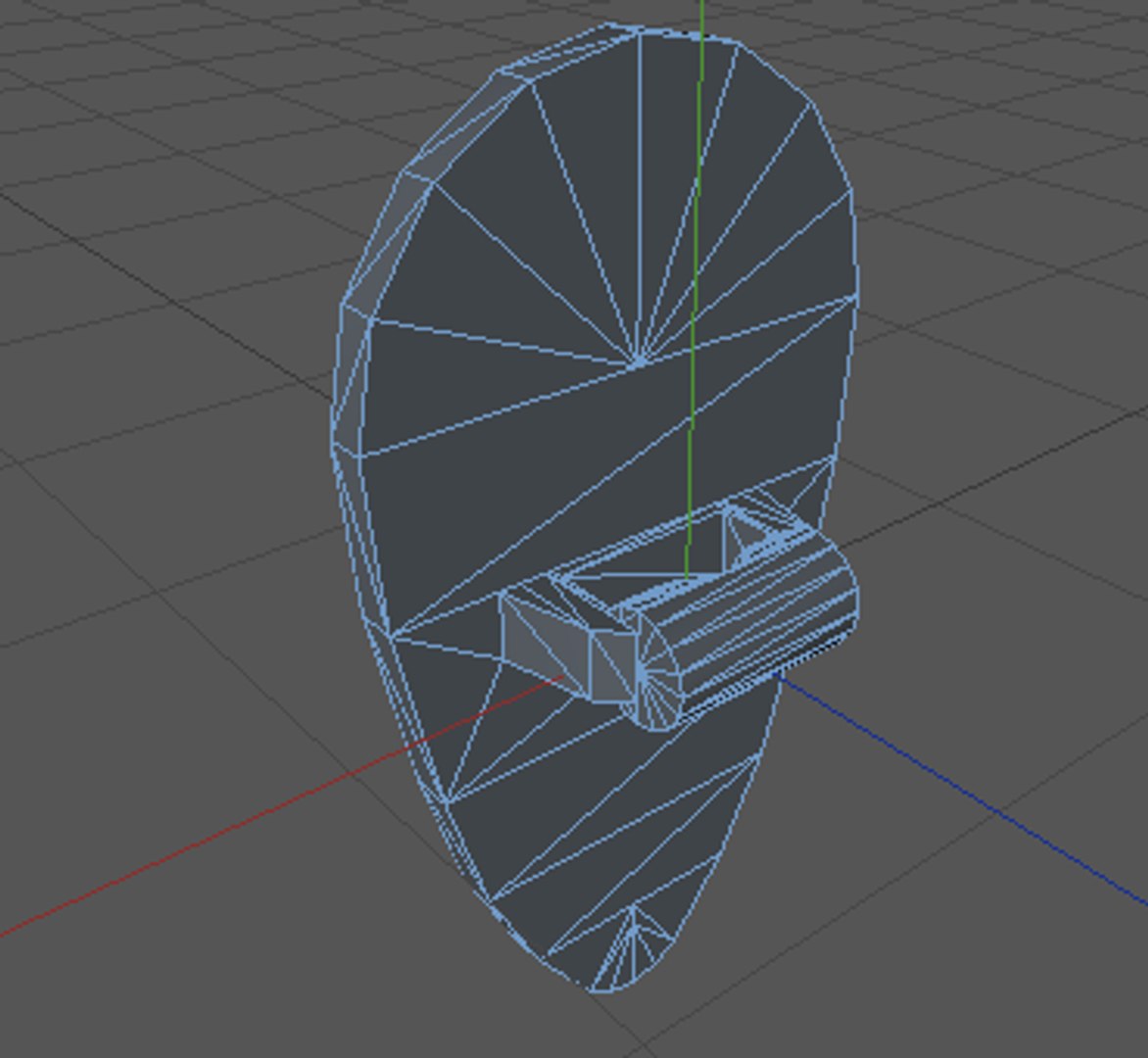 Lego Oval Shield 3d 3ds