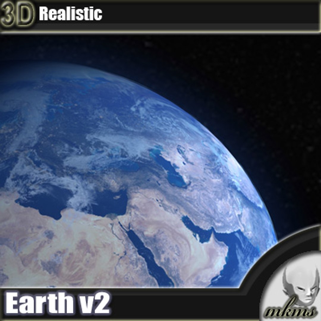 Earth V2 3d Model