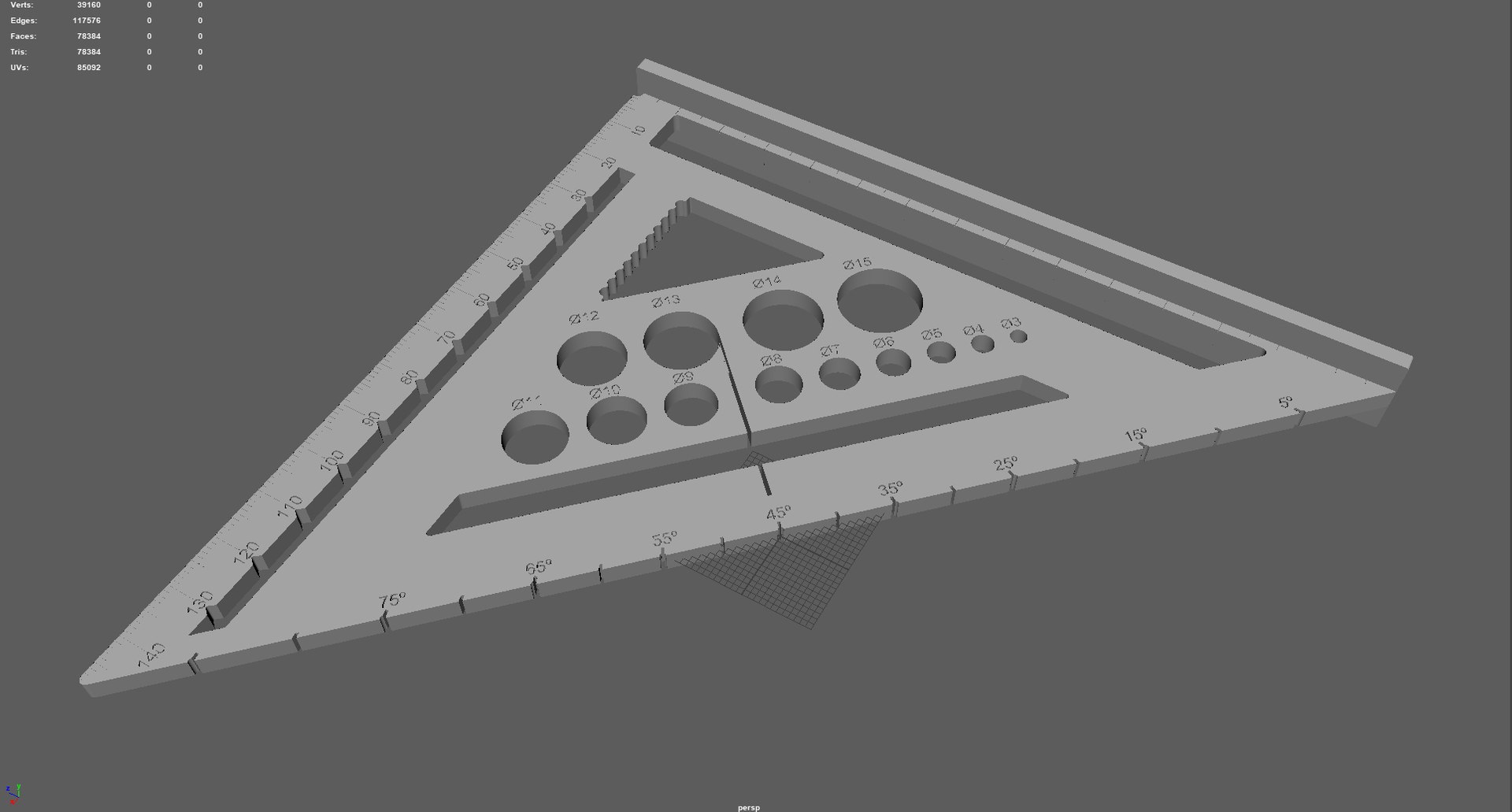 Ultimate Multi-Functional Carpenters Square 3D - TurboSquid 2262401