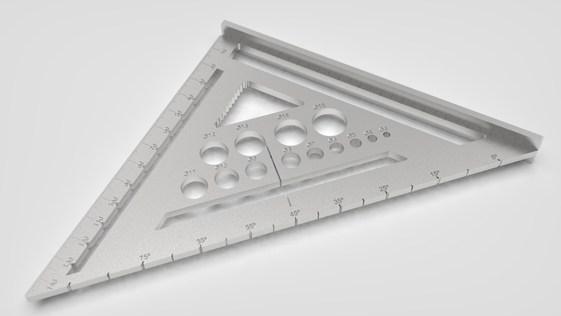 Ultimate Multi-Functional Carpenters Square 3D - TurboSquid 2262401