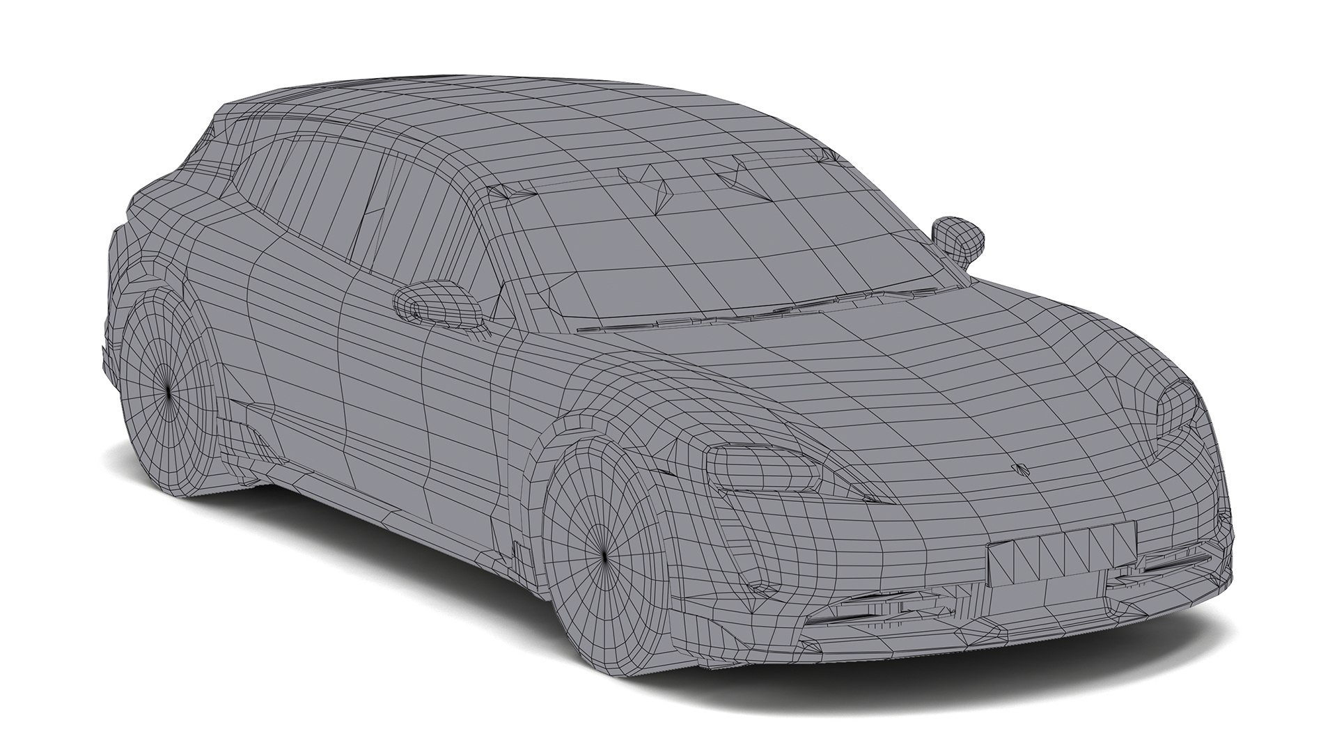 3D Realistic Mobile Car 2 Model - TurboSquid 1943254