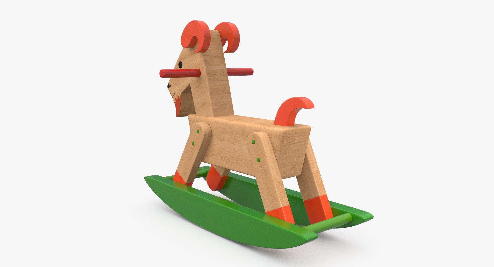 Realistic goat toy 3D model - TurboSquid 1157235