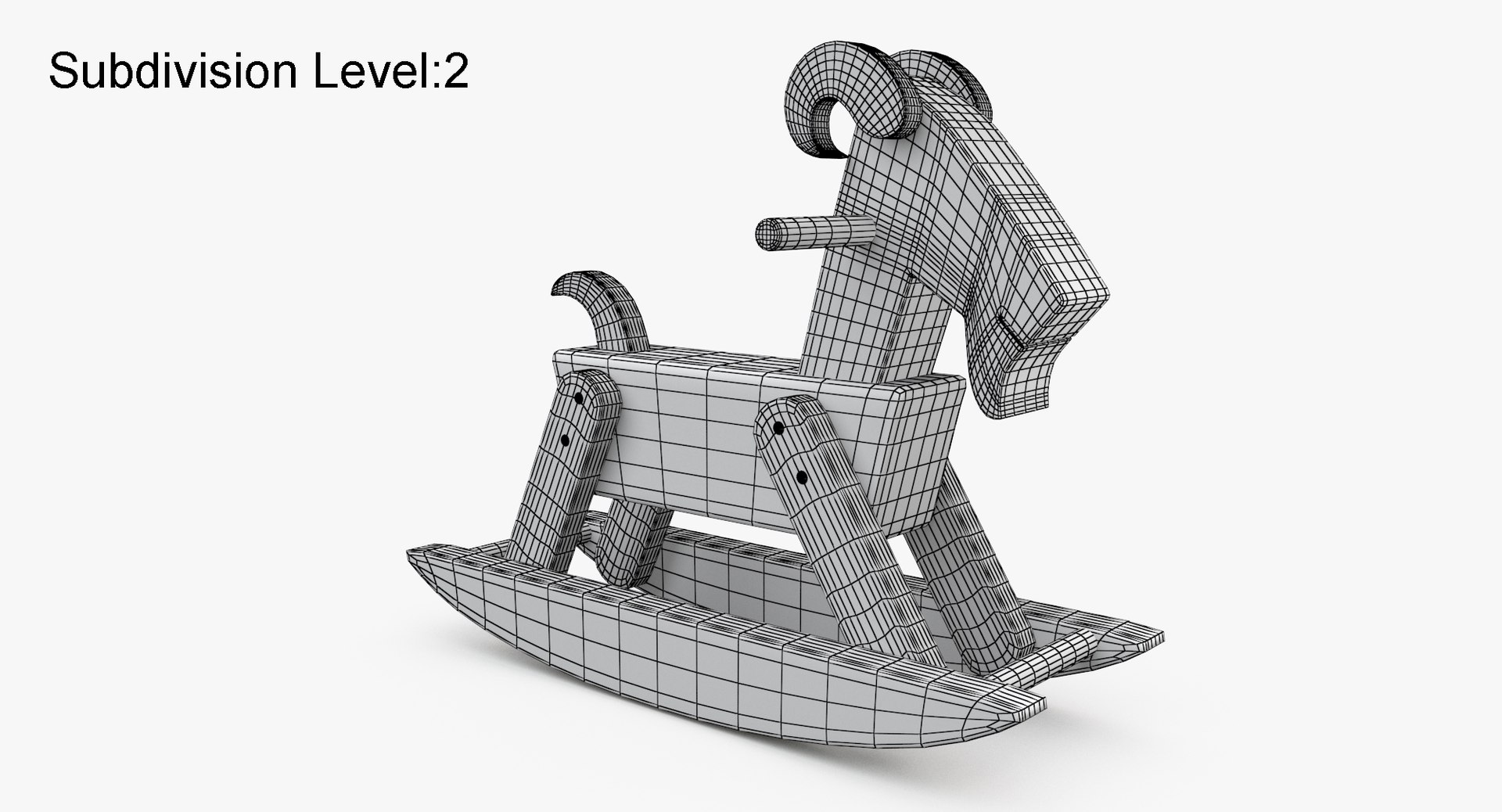 Realistic goat toy 3D model - TurboSquid 1157235