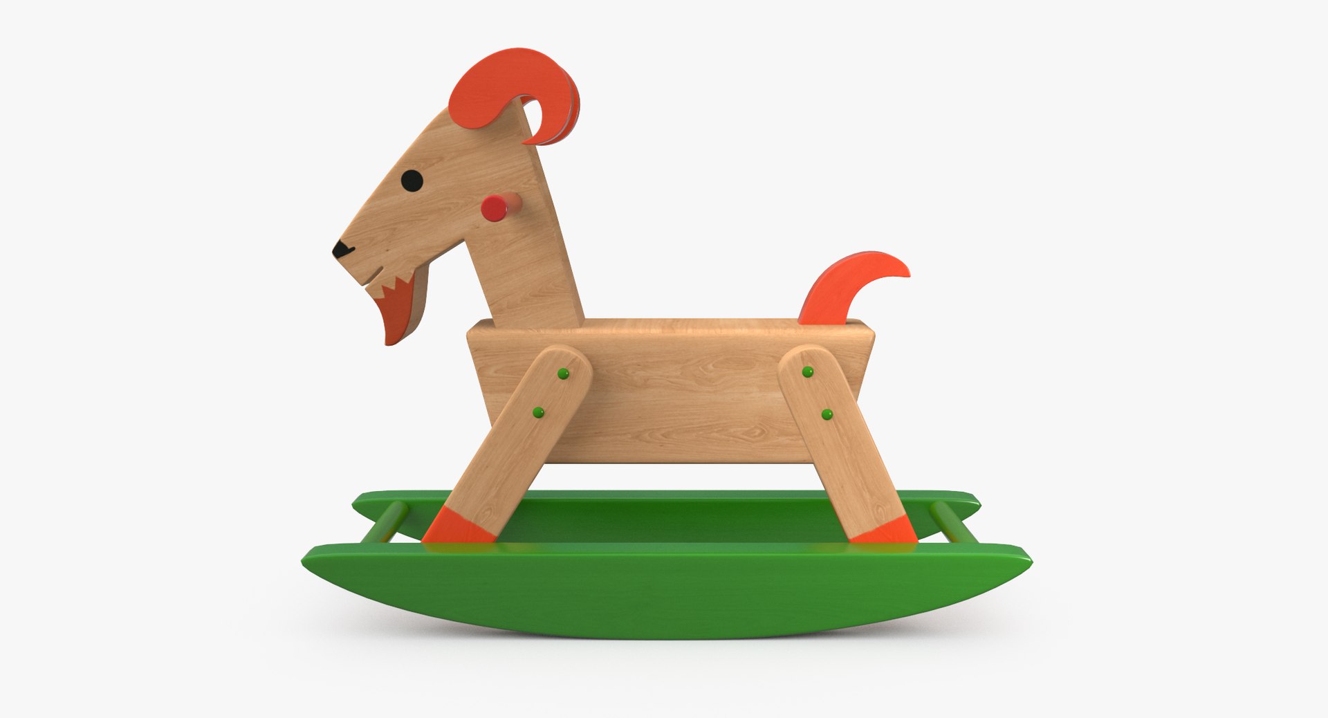 Realistic goat toy 3D model - TurboSquid 1157235