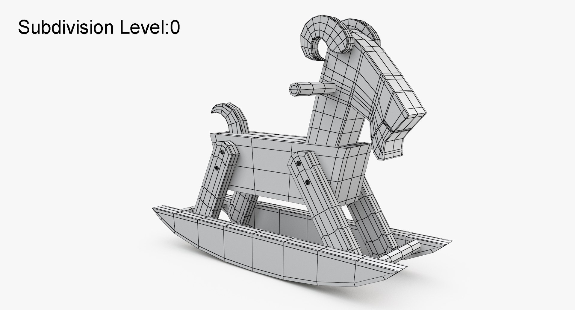 Realistic goat toy 3D model - TurboSquid 1157235