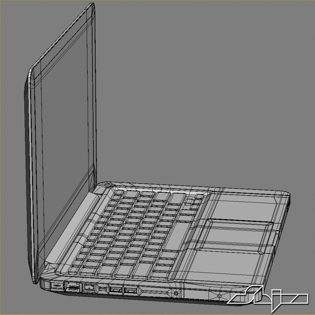 Laptop Apple Macbook Pro 3d Model