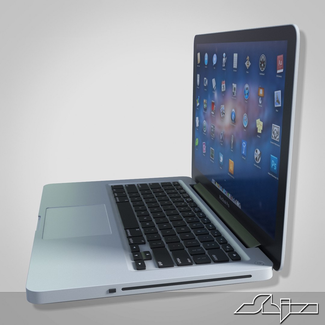 Laptop Apple Macbook Pro 3d Model