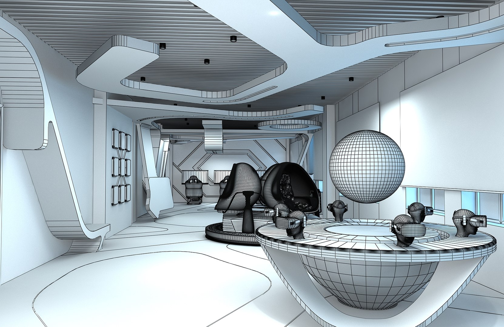 3D VR Experience Center 01 - TurboSquid 2094265