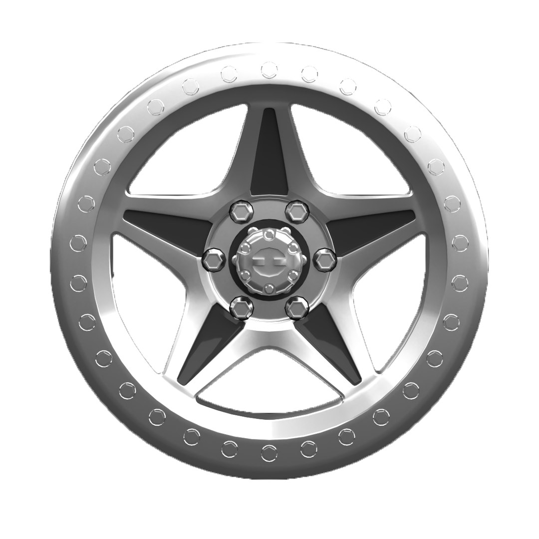 Savanna Alloy off road rim 3D model - TurboSquid 1952517