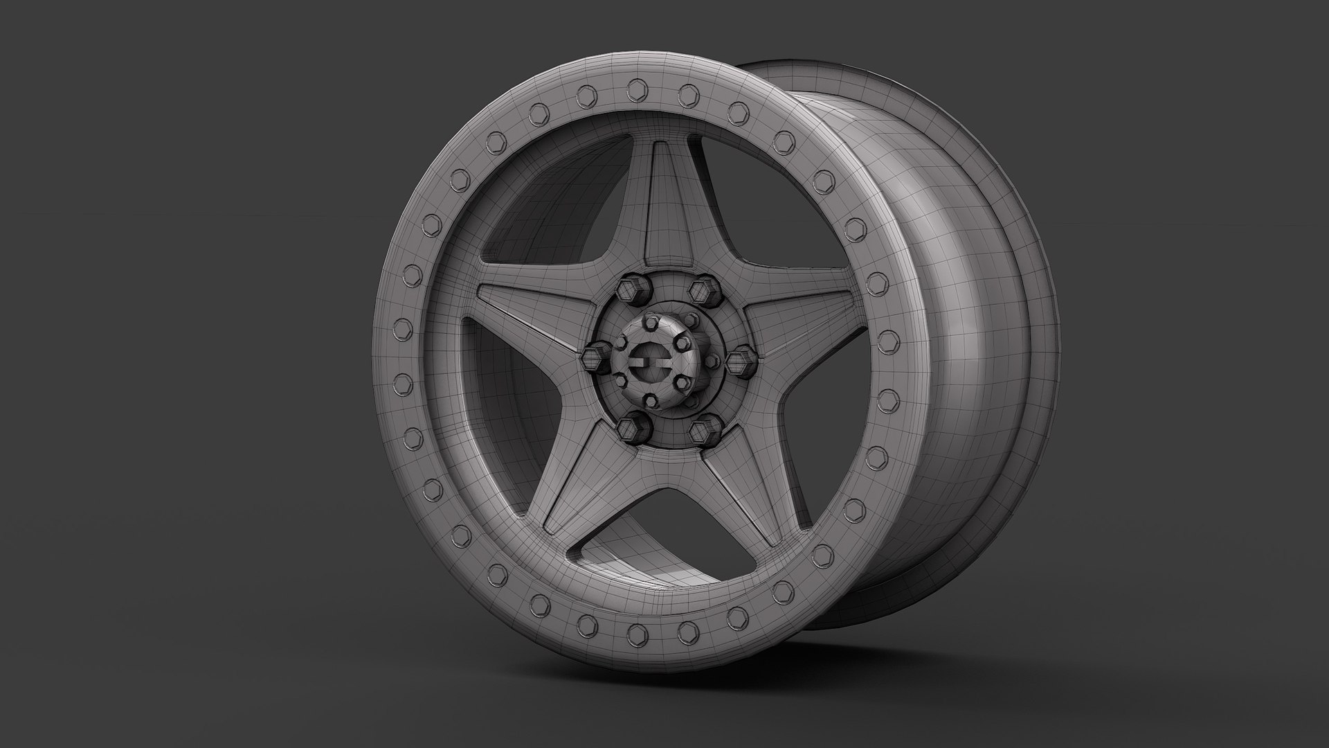 Savanna Alloy off road rim 3D model - TurboSquid 1952517