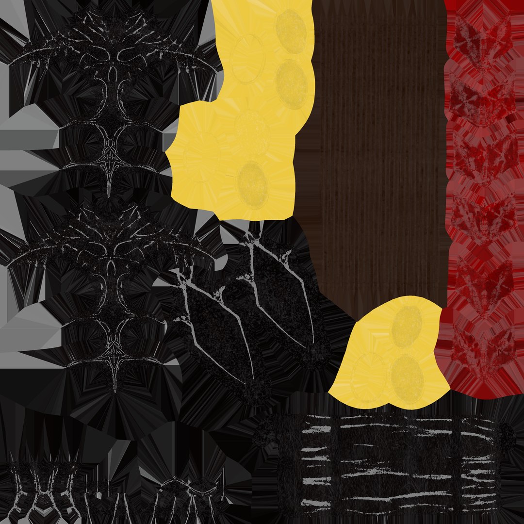 3D Demon Staff Game Ready LowPoly 26k - TurboSquid 2232286