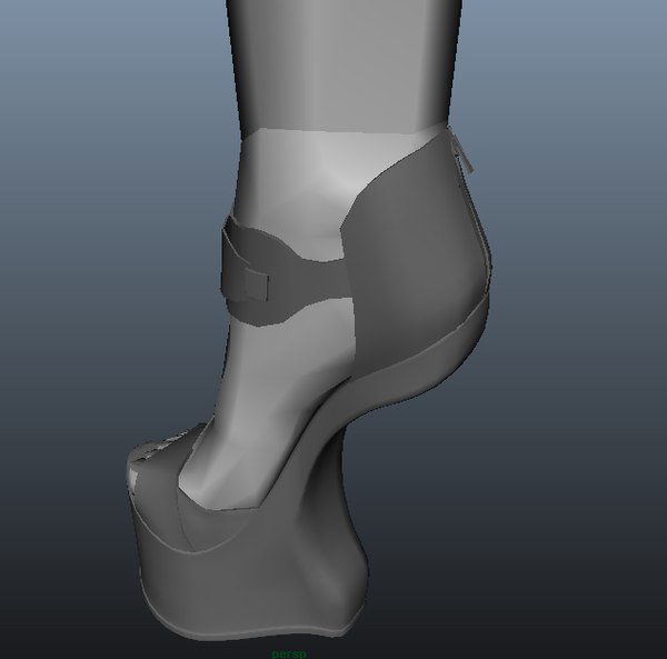 3d model shoe 1