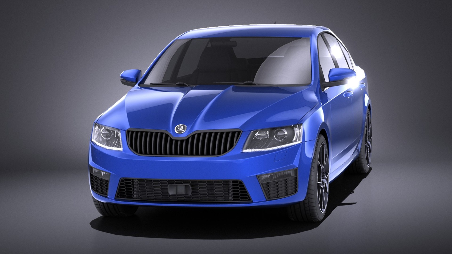 Sedan 2015 Skoda 3D Model - TurboSquid 1231660