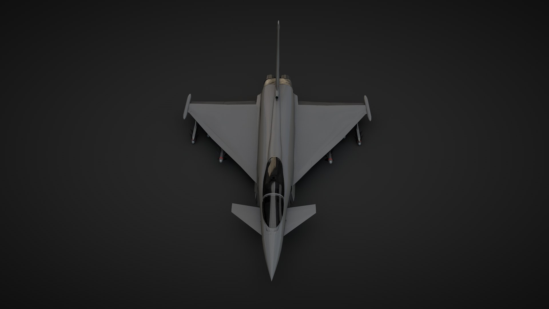 Eurofighter Typhoon 3d C4d