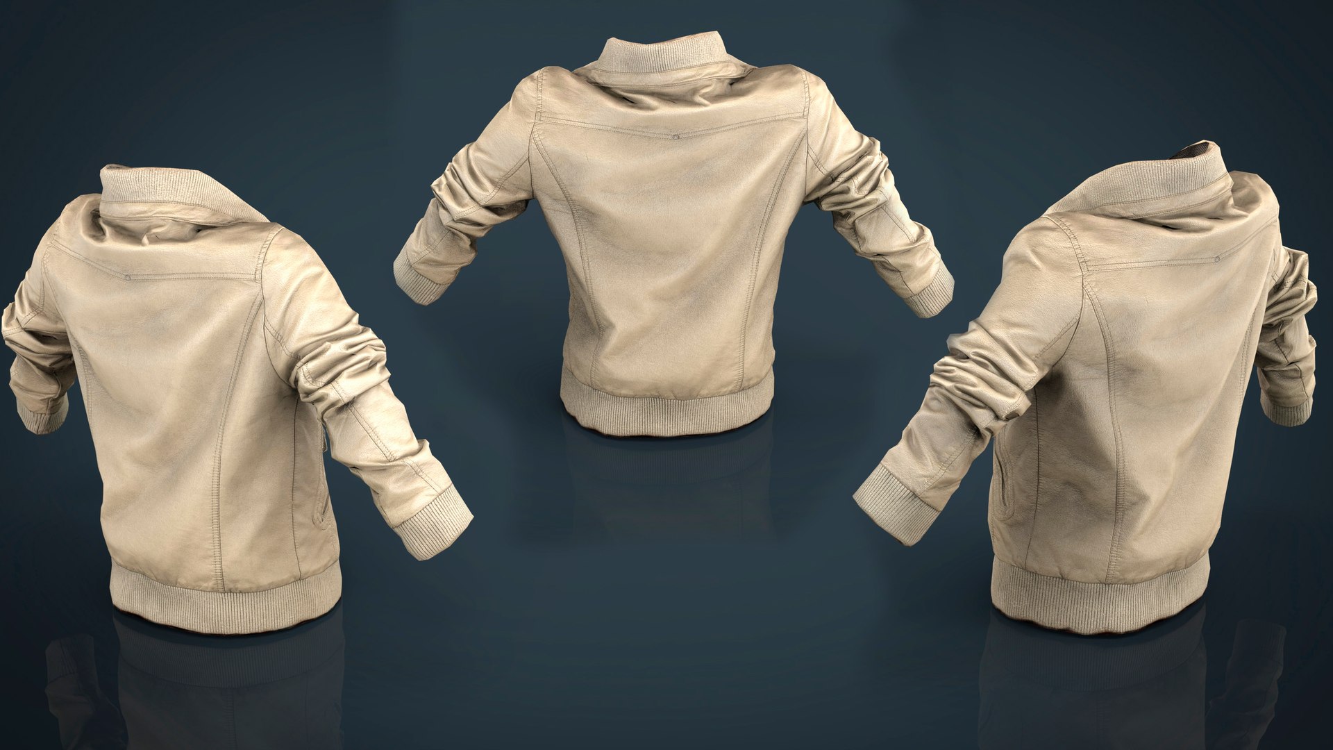 Women Jacket Model - TurboSquid 1341382