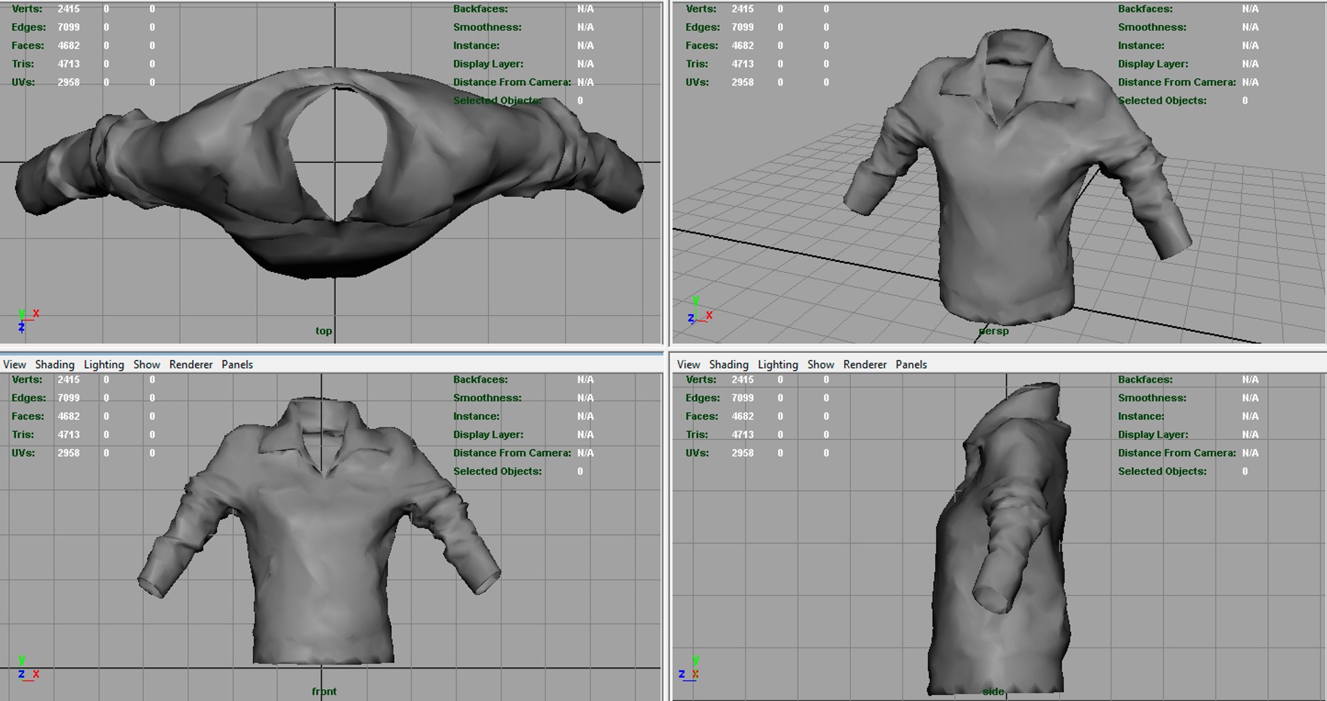 Women Jacket Model - TurboSquid 1341382