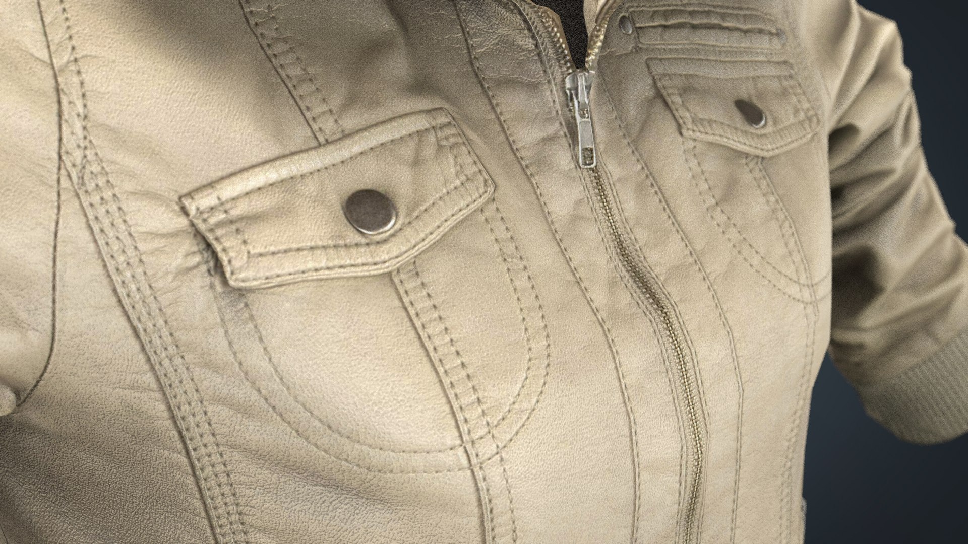 Women Jacket Model - TurboSquid 1341382