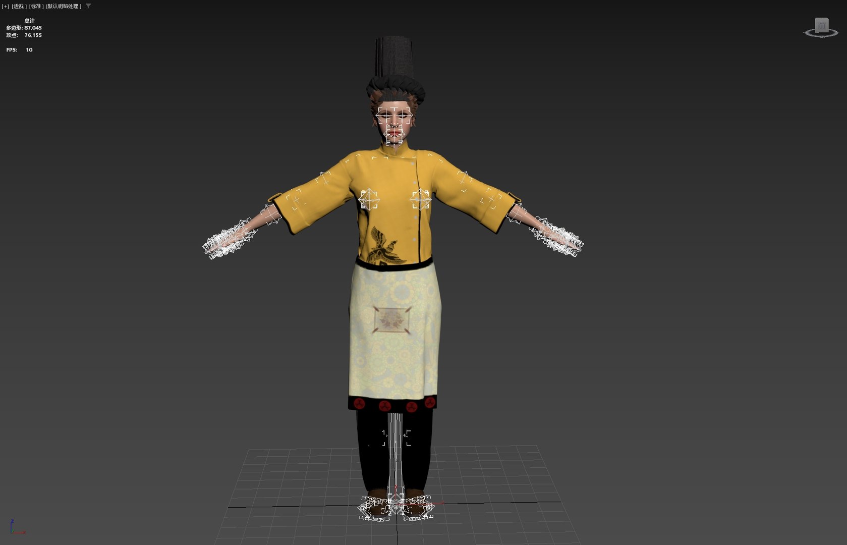 3D Model Female Chef Rigged - TurboSquid 2322820