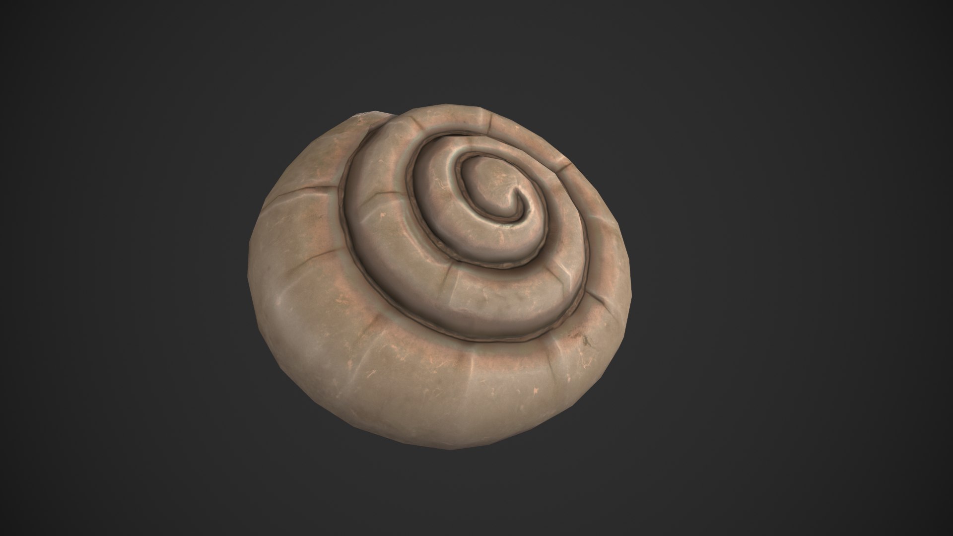 3D Ammonite Sea Shell Model - TurboSquid 1762451