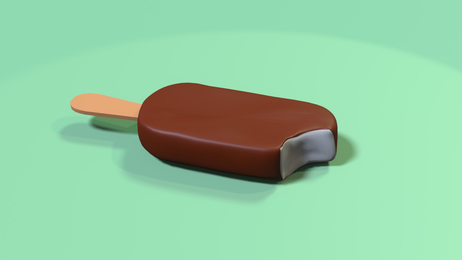 Free 3D Low Poly Ice Cream With Stick 3D Model - TurboSquid 2059031