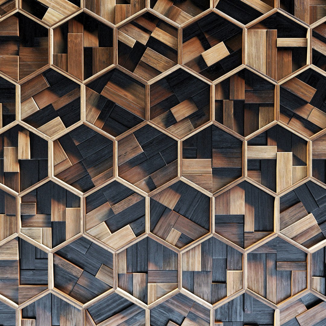 3D model rail wood panel - TurboSquid 1688776