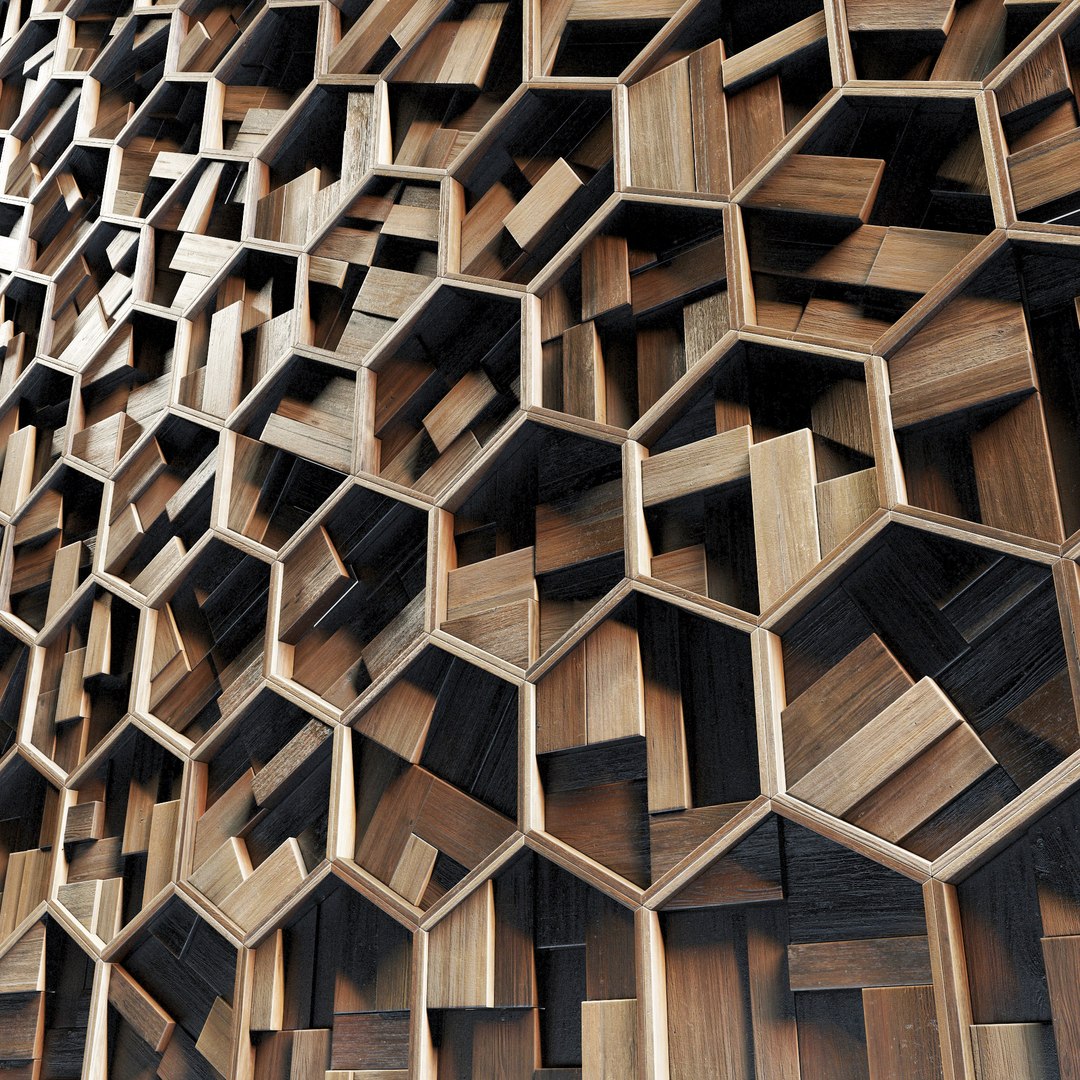 3D model rail wood panel - TurboSquid 1688776
