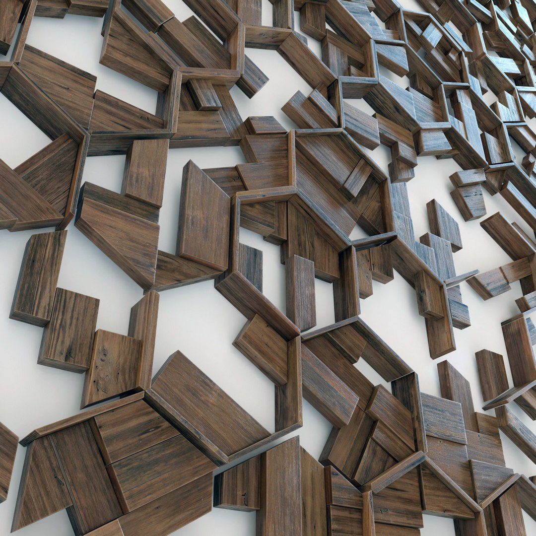 3D model rail wood panel - TurboSquid 1688776