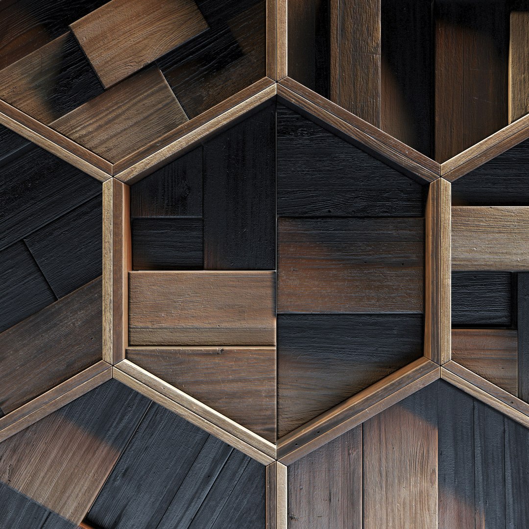 3D model rail wood panel - TurboSquid 1688776