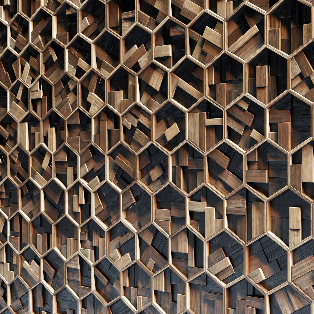 3D model rail wood panel - TurboSquid 1688776